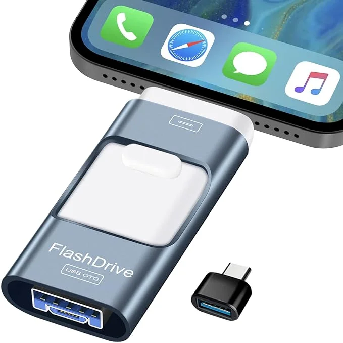 AXFEE 4 v 1 USB Stick 256 GB za Telefon, PC, Pad, Android - Zadnji kos